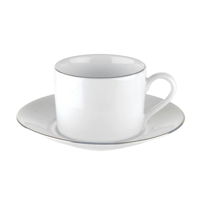 Royal Worcester Classic Platinum Coffee Cup and Saucer – Cook n Dine