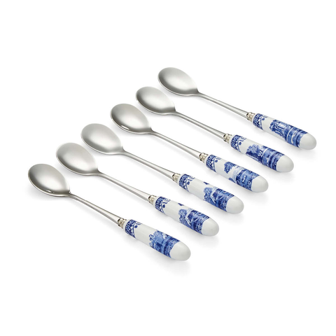 Spode Blue Italian Tea Spoons Set of 6 – Cook n Dine