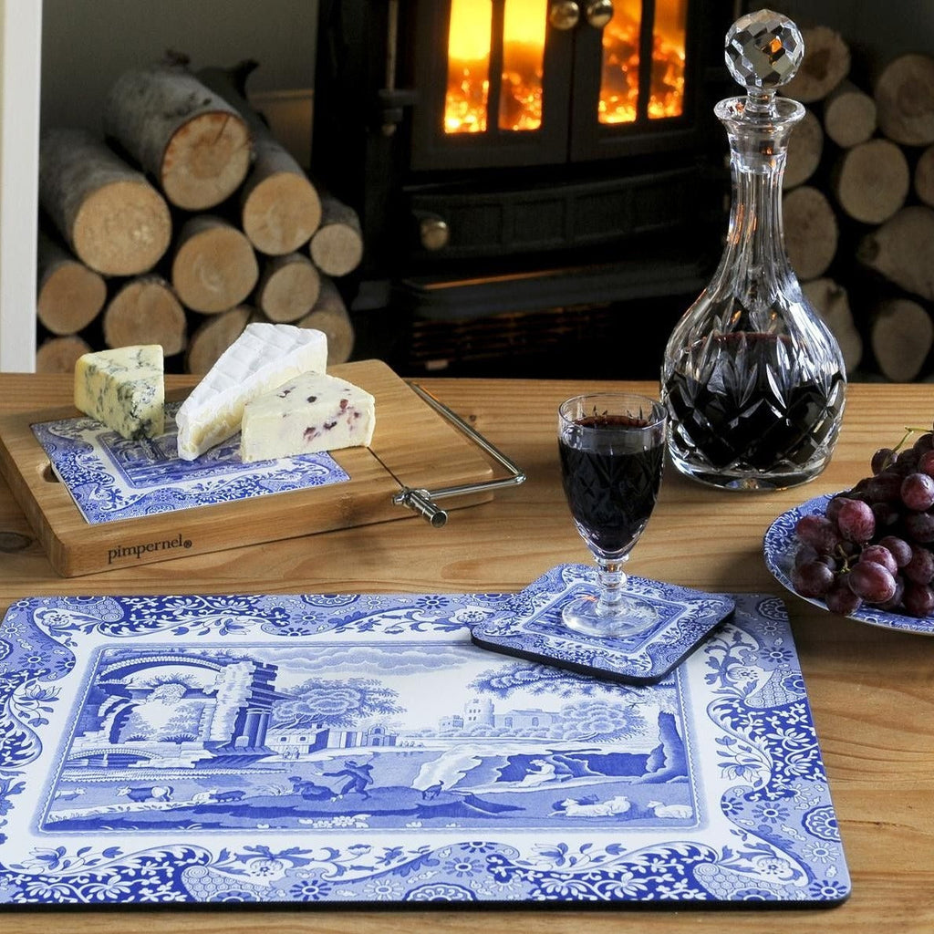Pimpernel for Spode Blue Italian Placemats Set of 6 – Cook n Dine